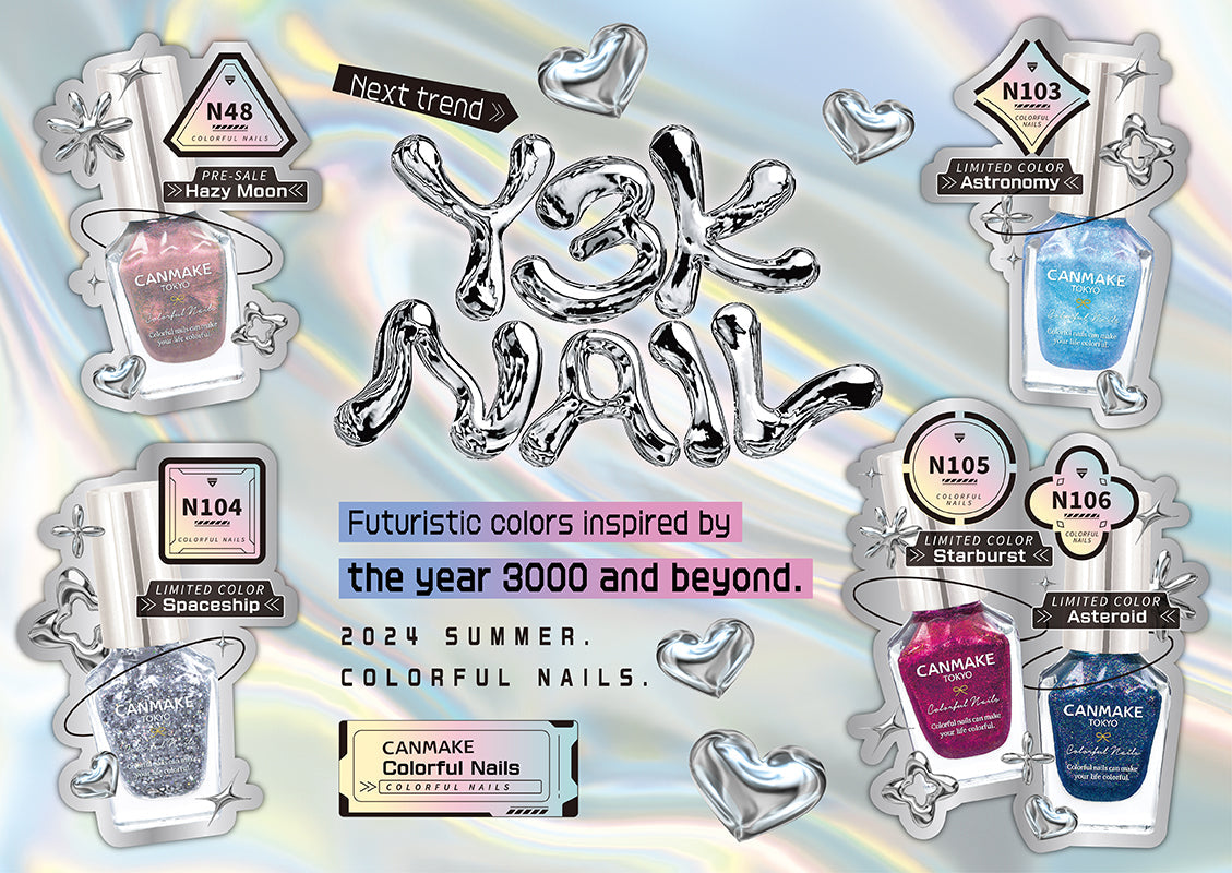 2024 New x CANMAKE Y3K NAIL💫💙 COMING SOON – CANMAKE CANADA